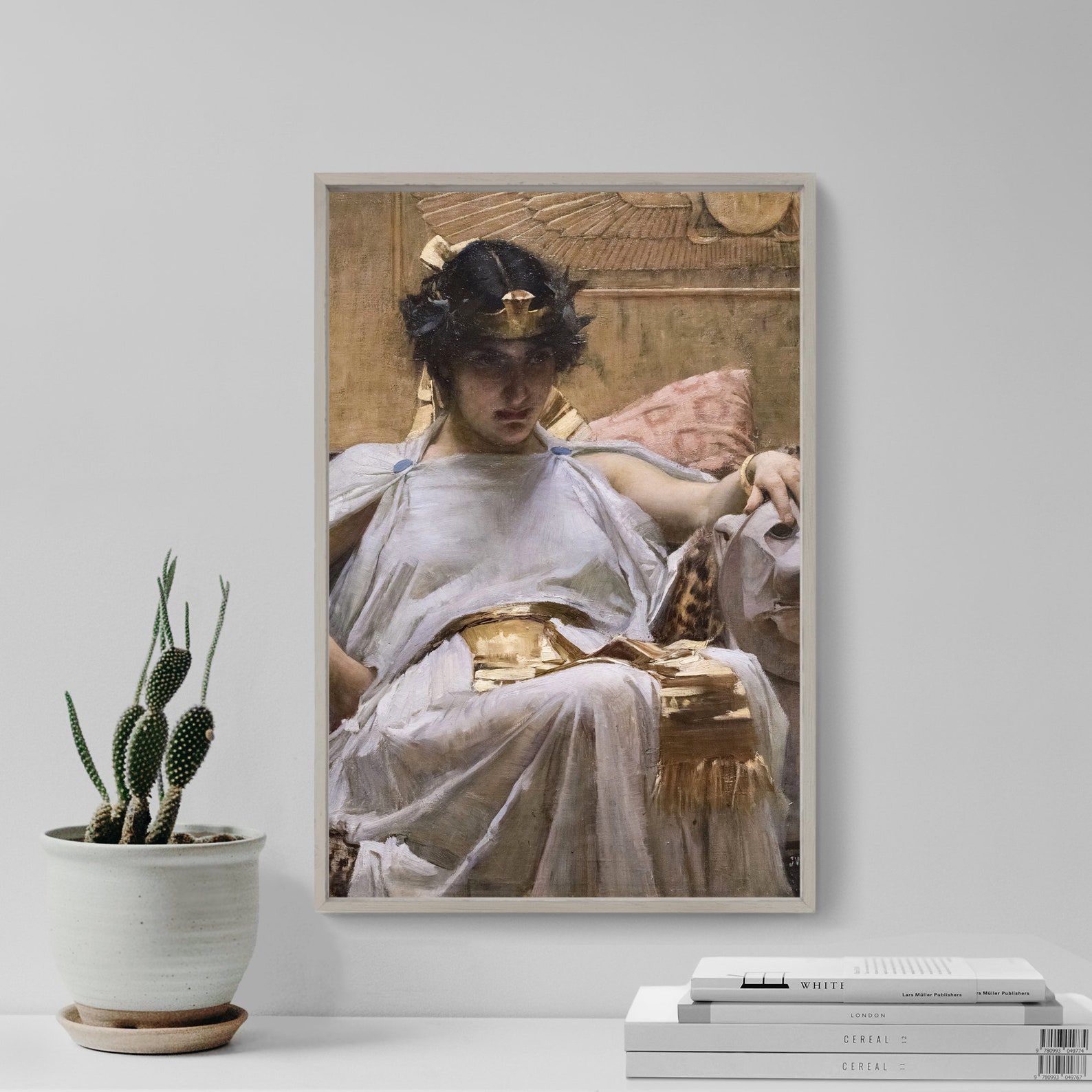 John William Waterhouse Cleopatra 1887 Classic Painting - Etsy