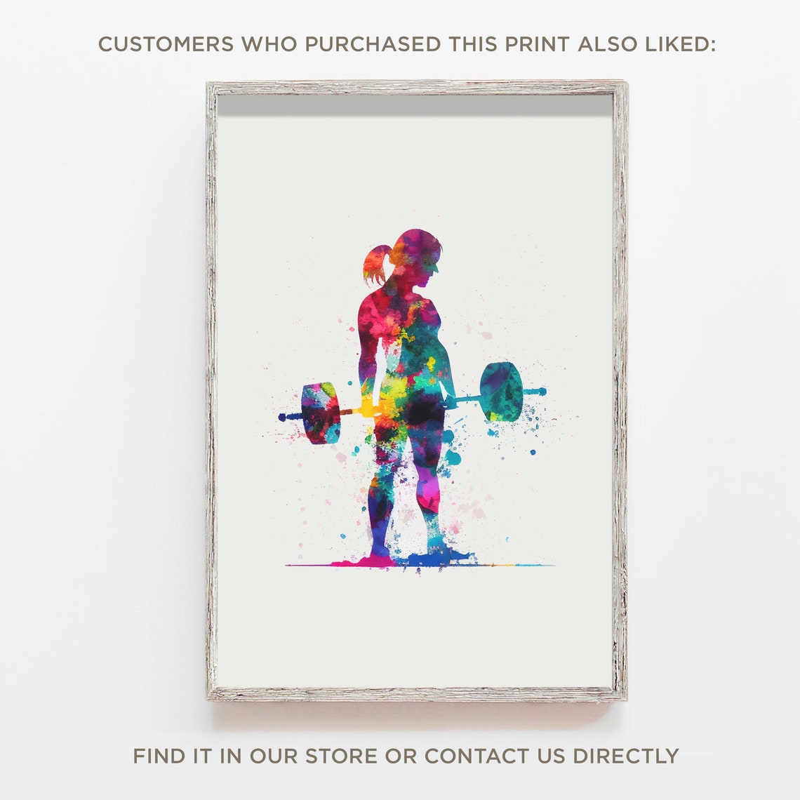 Football Watercolour Art Print Poster - Colourful Paint Splashes - Gift ...