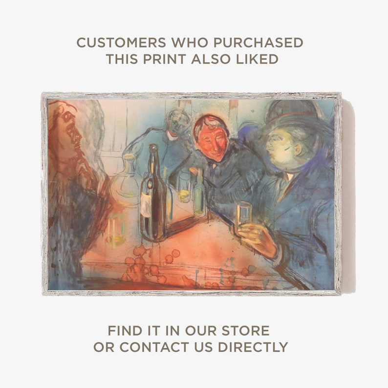 Edvard Munch - Vampire (1895) - Painting Photo Poster Print Art Museum ...