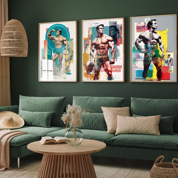 Home Gym Posters - Etsy UK