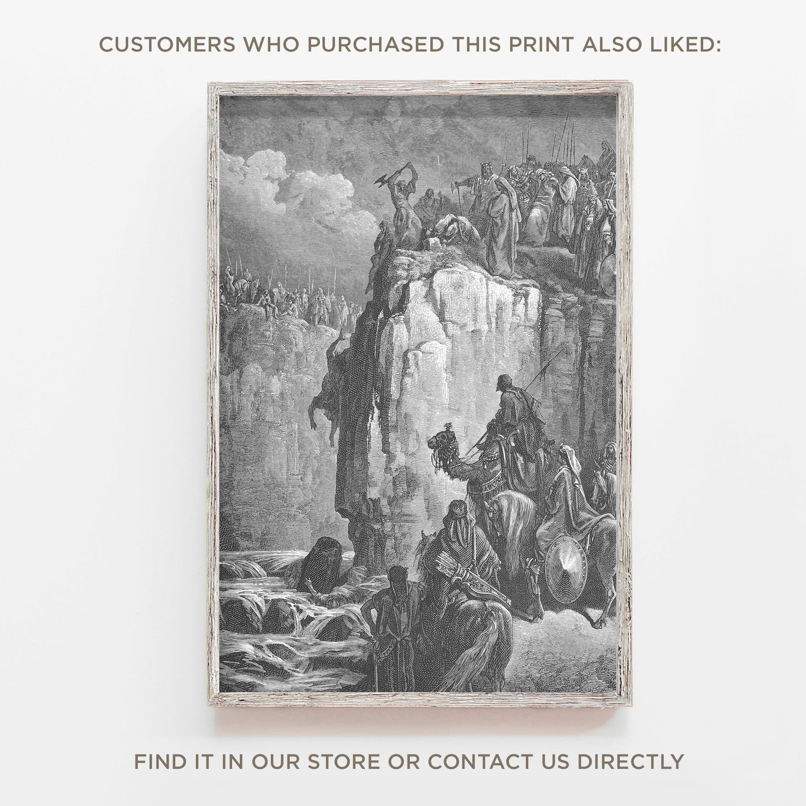 Gustave Dore Moses Breaks the Tables of the Law 1866 - Etsy UK