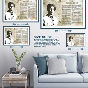 Emmeline Pankhurst Greatest Quotes - Original Art Print Featuring Her ...