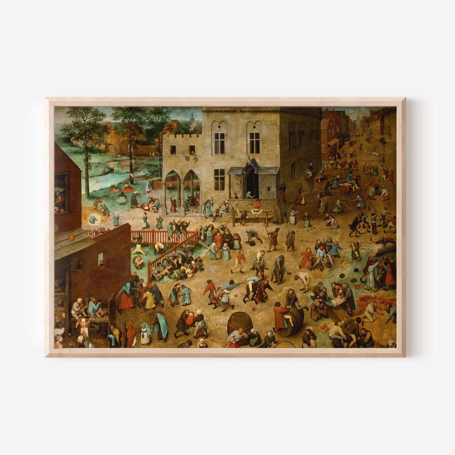 Pieter Bruegel the Elder Children's Games 1560 - Etsy UK