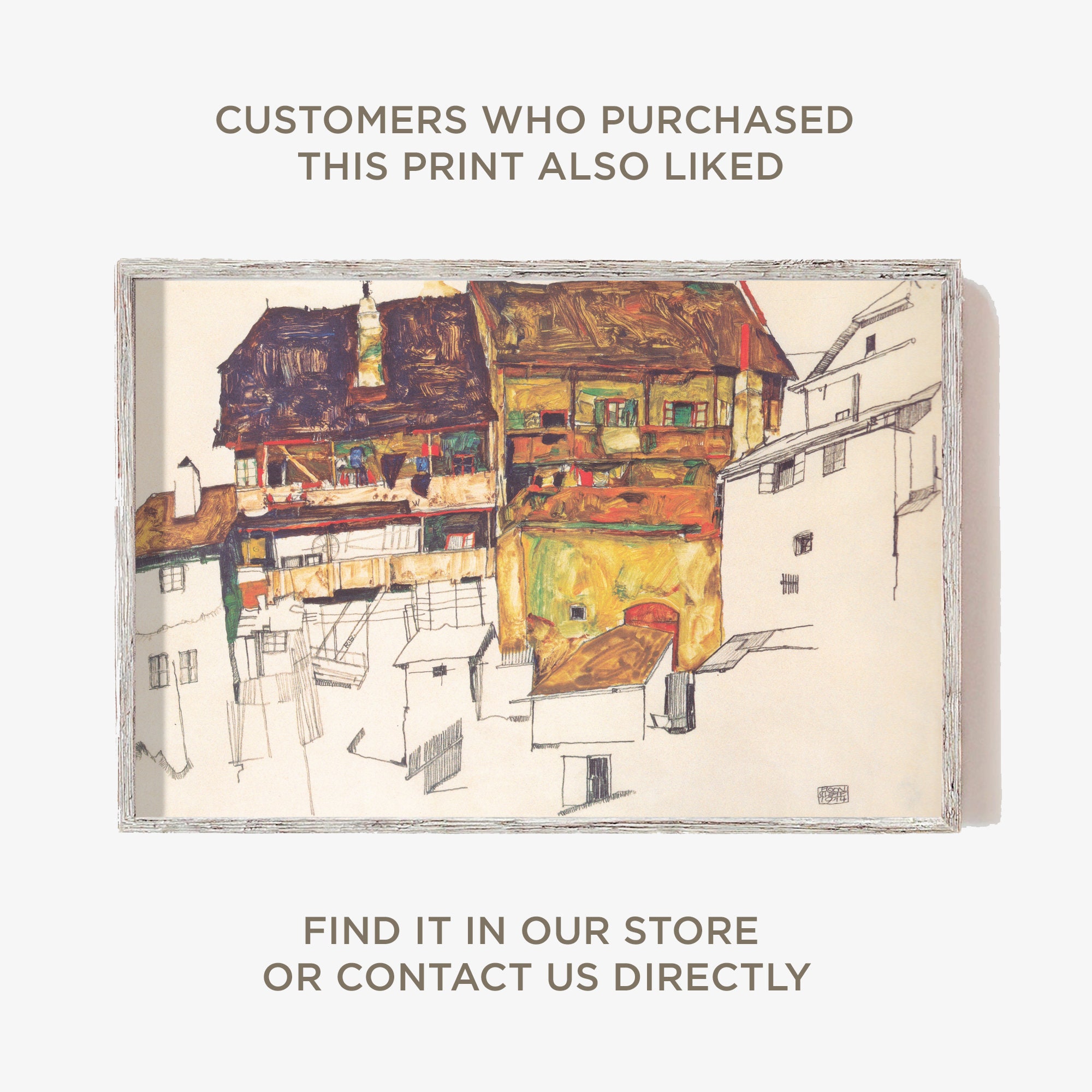 Egon Schiele - Sunflowers (1917) - Classic Painting Photo Poster Print ...