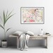 Wigan Map Original Art Print City Street Map of Wigan, England Poster ...