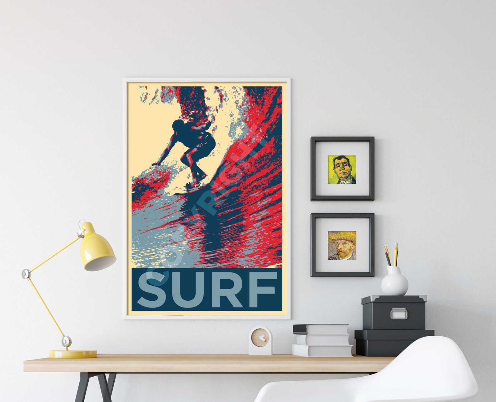 Surfing Original Art Print Photo Poster Gift Wall Home Decor - Etsy