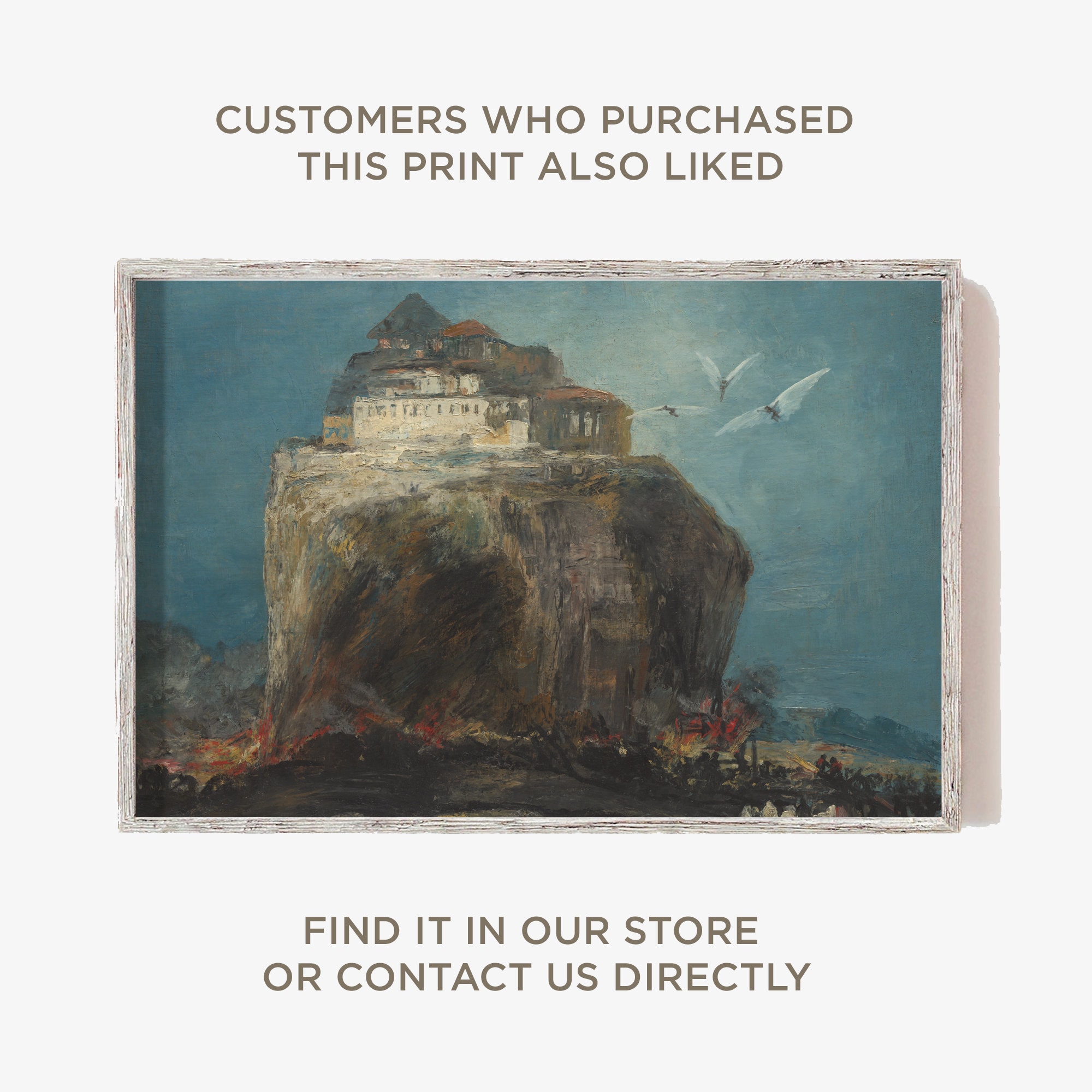 Francisco Goya the Colossus 1812 Classic Painting Photo - Etsy UK