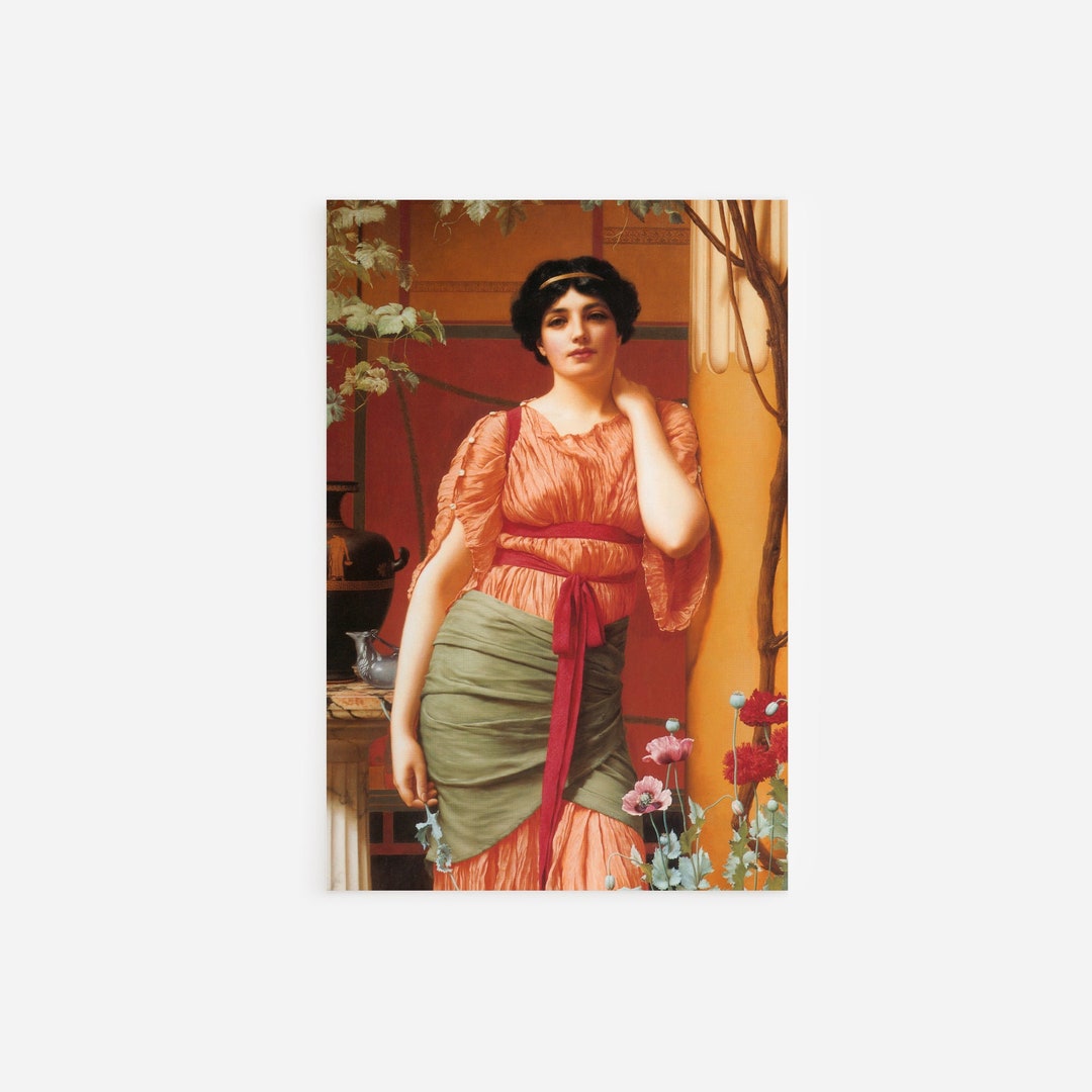 John William Godward - Nerissa (1906) - Art Print Poster Painting ...