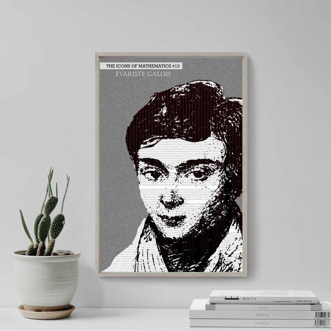 Evariste Galois the Icons of Mathematics 13 Art Print | Etsy UK