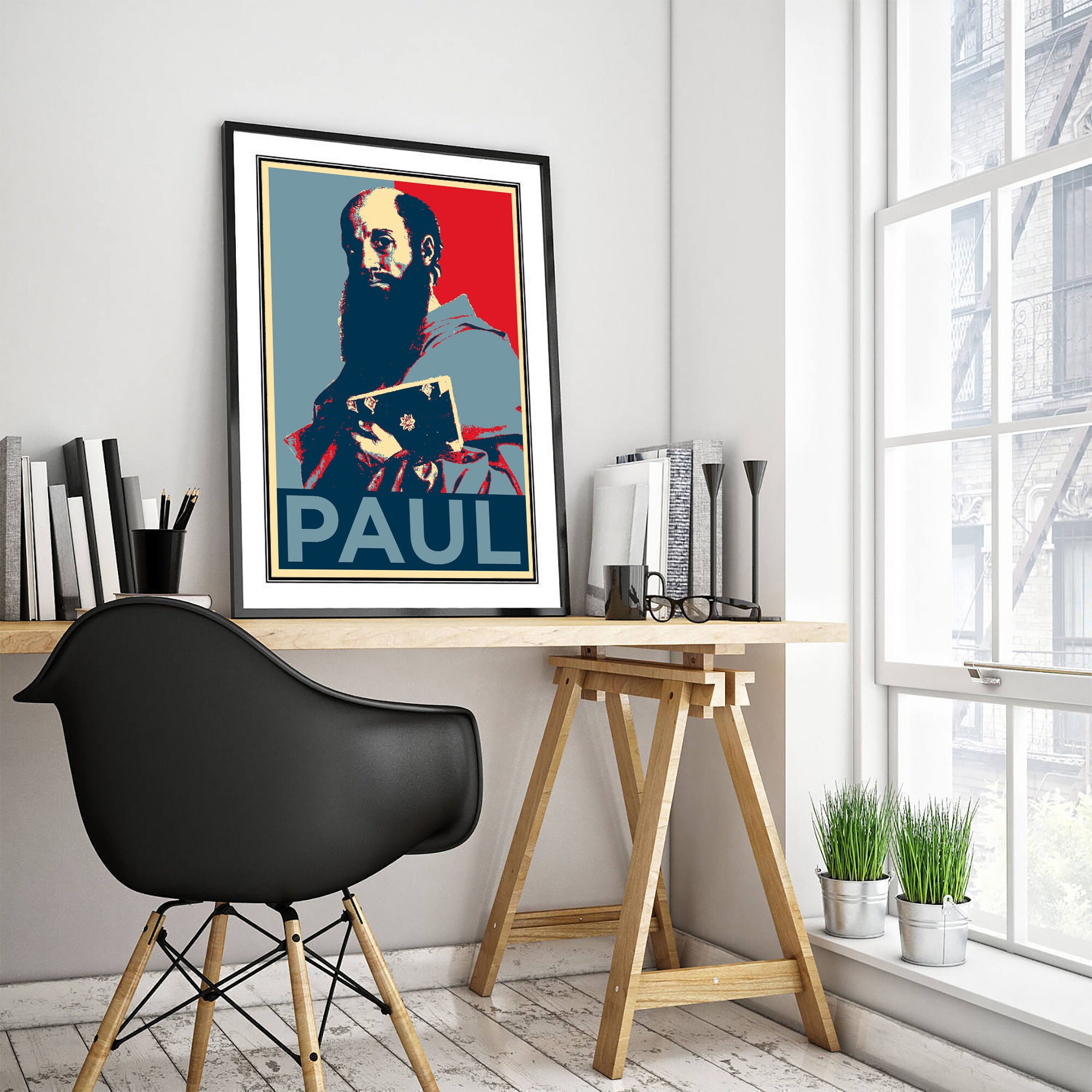 Paul the Apostle Original Art Print Photo Poster Gift Home | Etsy