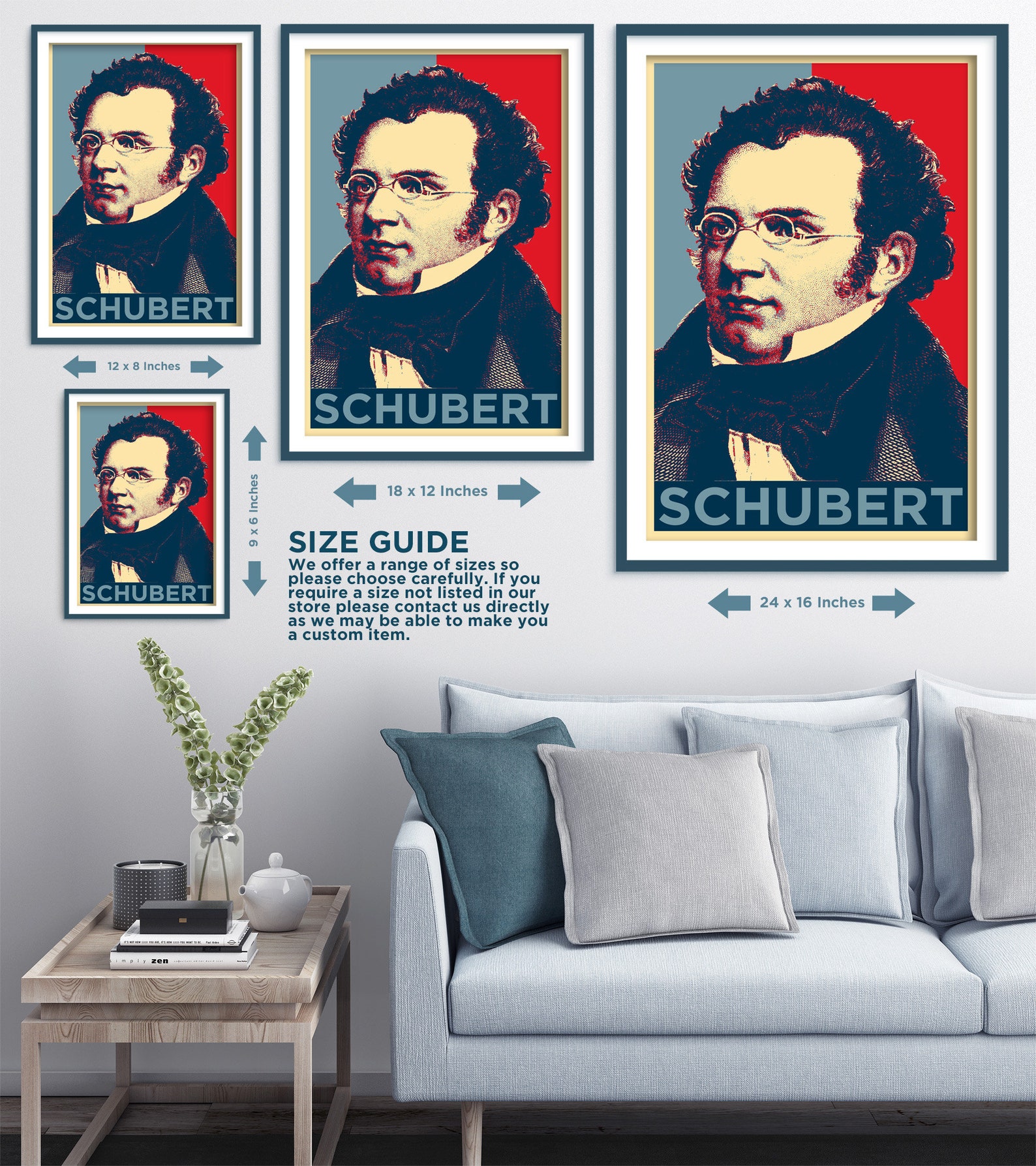 Franz Schubert Original Art Print Photo Poster Gift - Etsy UK