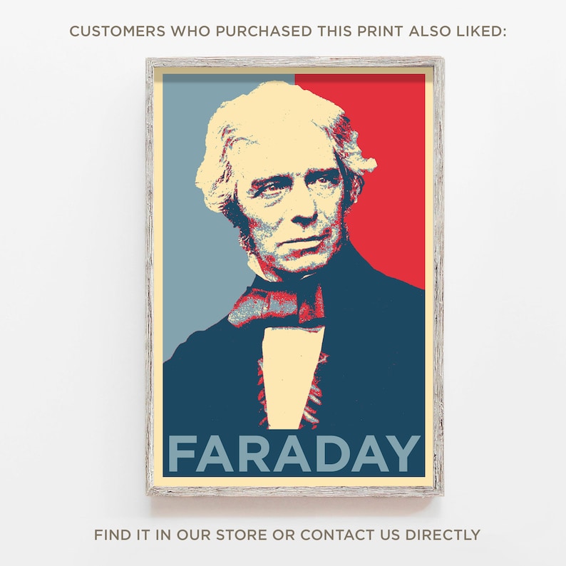 Nikola Tesla Original Art Print Photo Poster Gift Wall Decor | Etsy