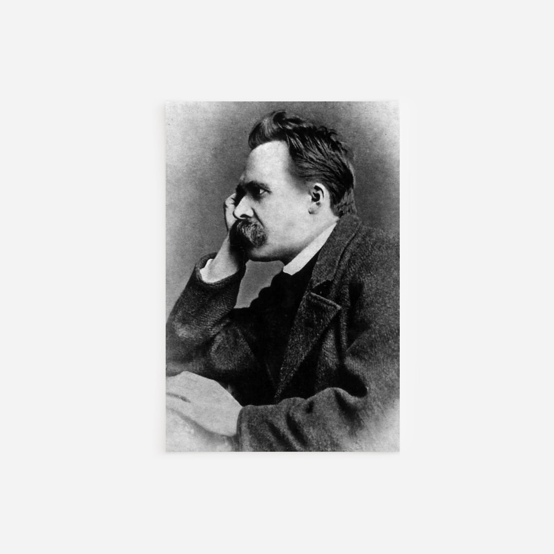 Friedrich Nietzsche Photograph - Art Print Poster Painting - Museum ...