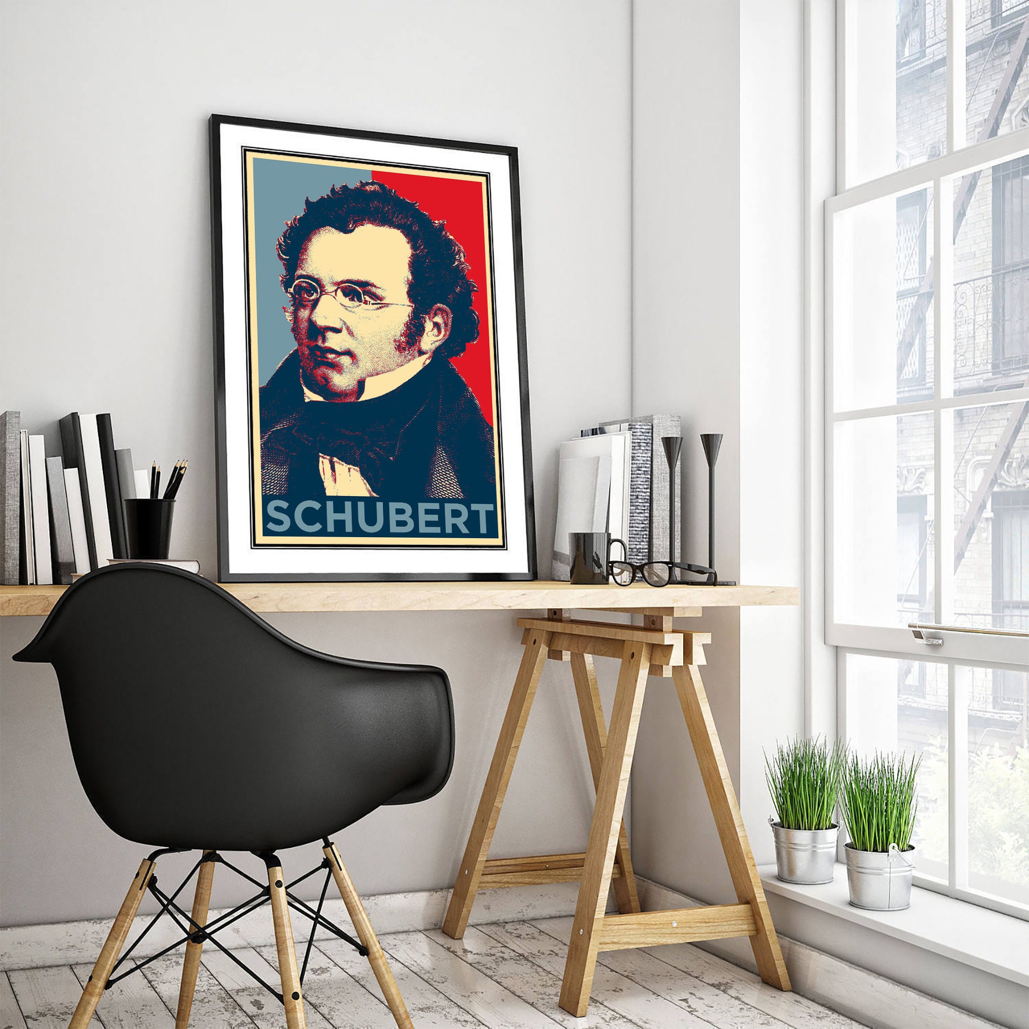 Franz Schubert Original Art Print Photo Poster Gift - Etsy UK