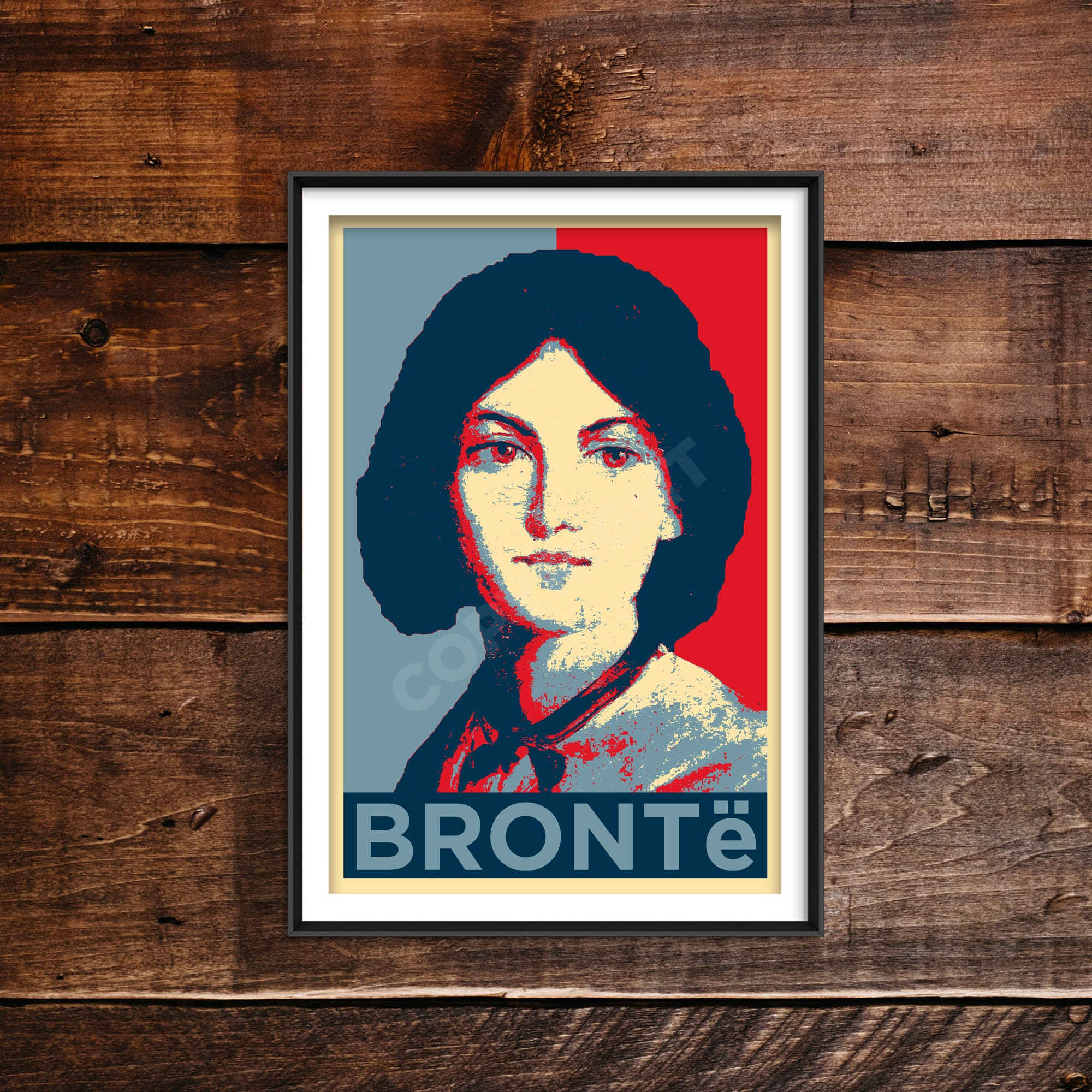 Emily Bronte Original Art Print 2 - Photo Poster Gift Wall Decor ...