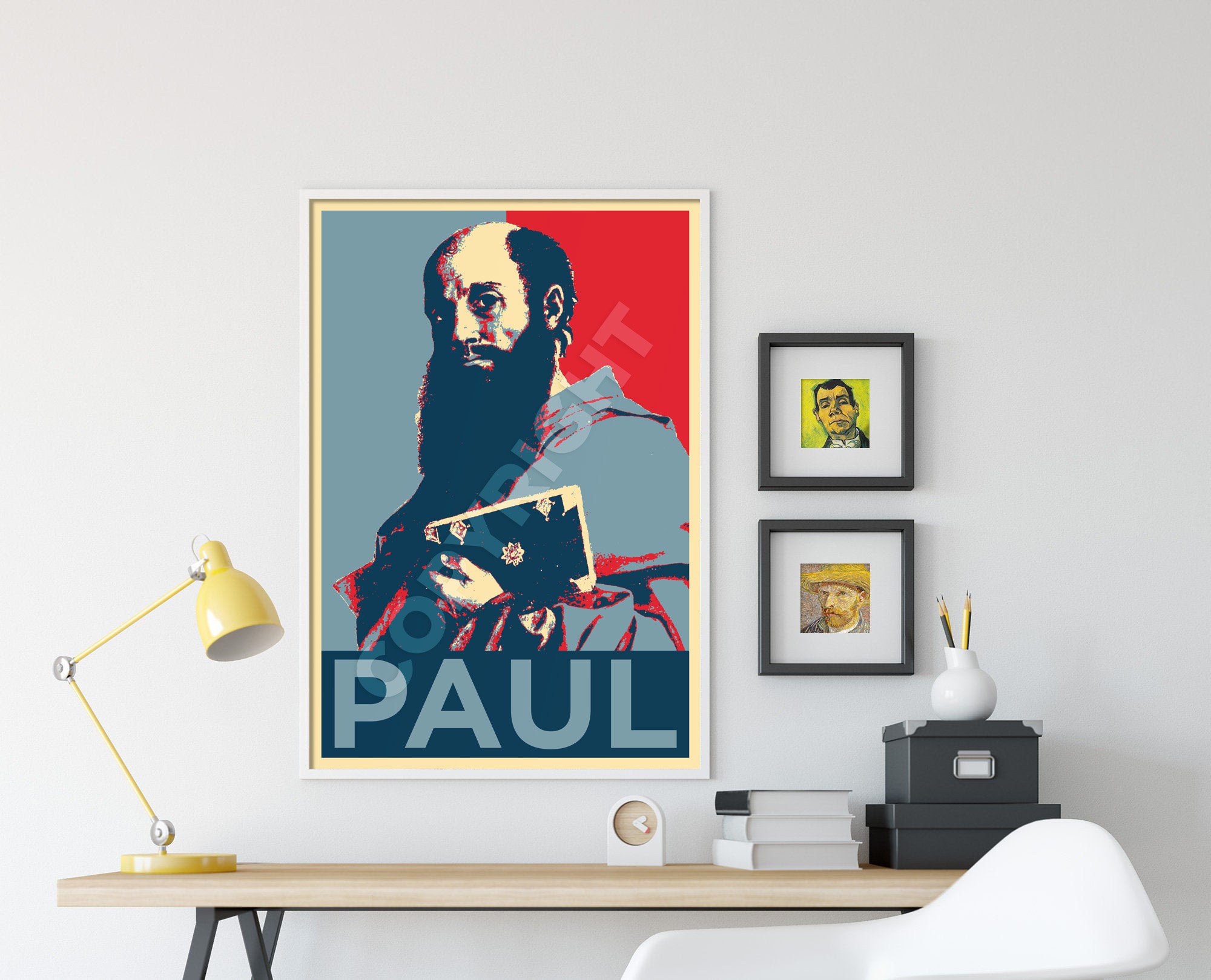 Paul the Apostle Original Art Print Photo Poster Gift Home | Etsy