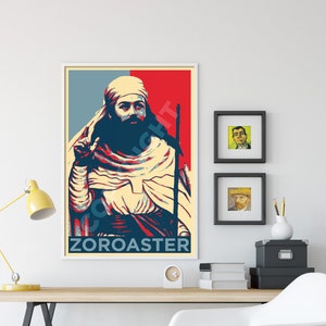 Zoroaster Art Print - Photo Poster Gift Wall Decor - Hope Portrait ...