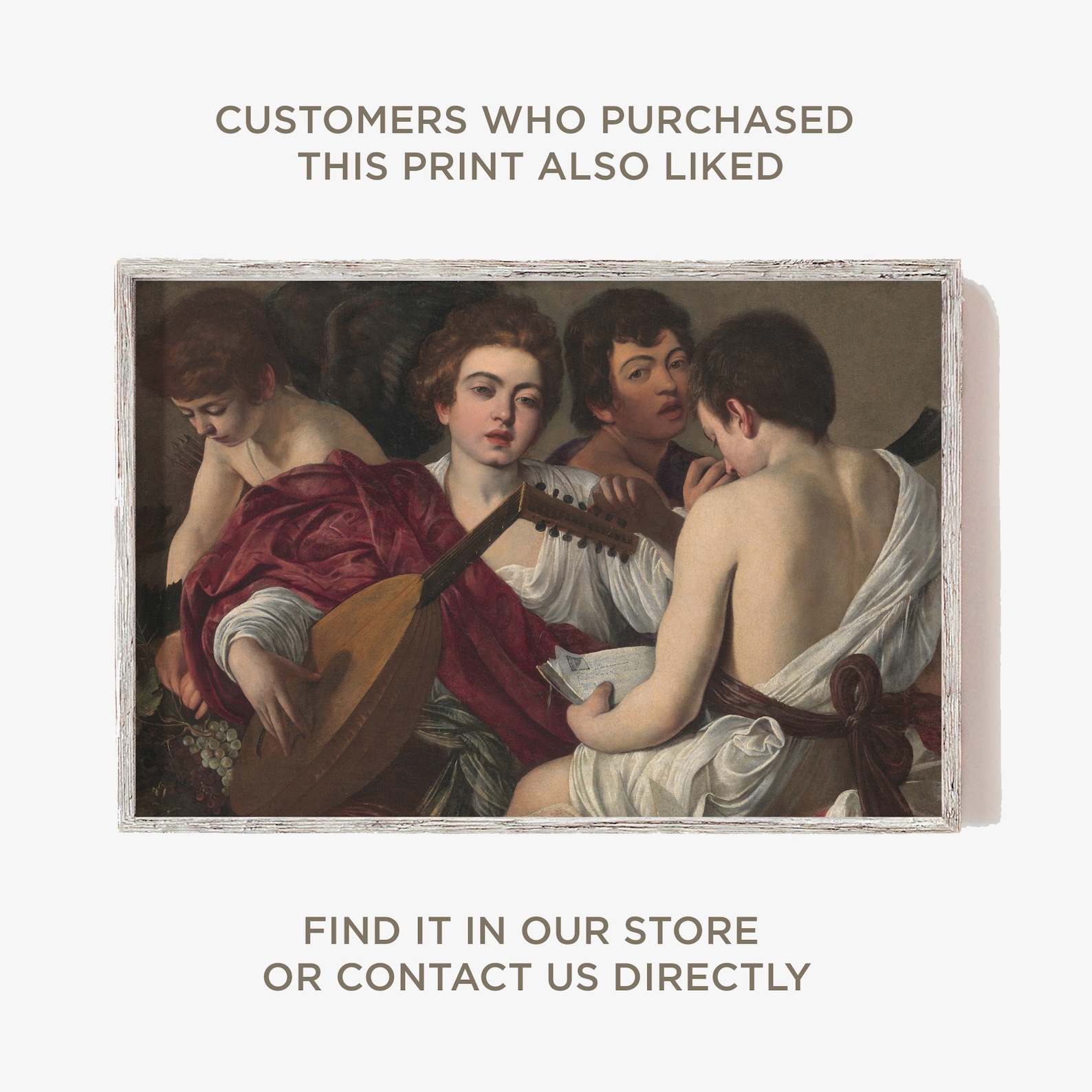 Caravaggio - the Seven Works of Mercy (1607) - Classic Painting Photo ...