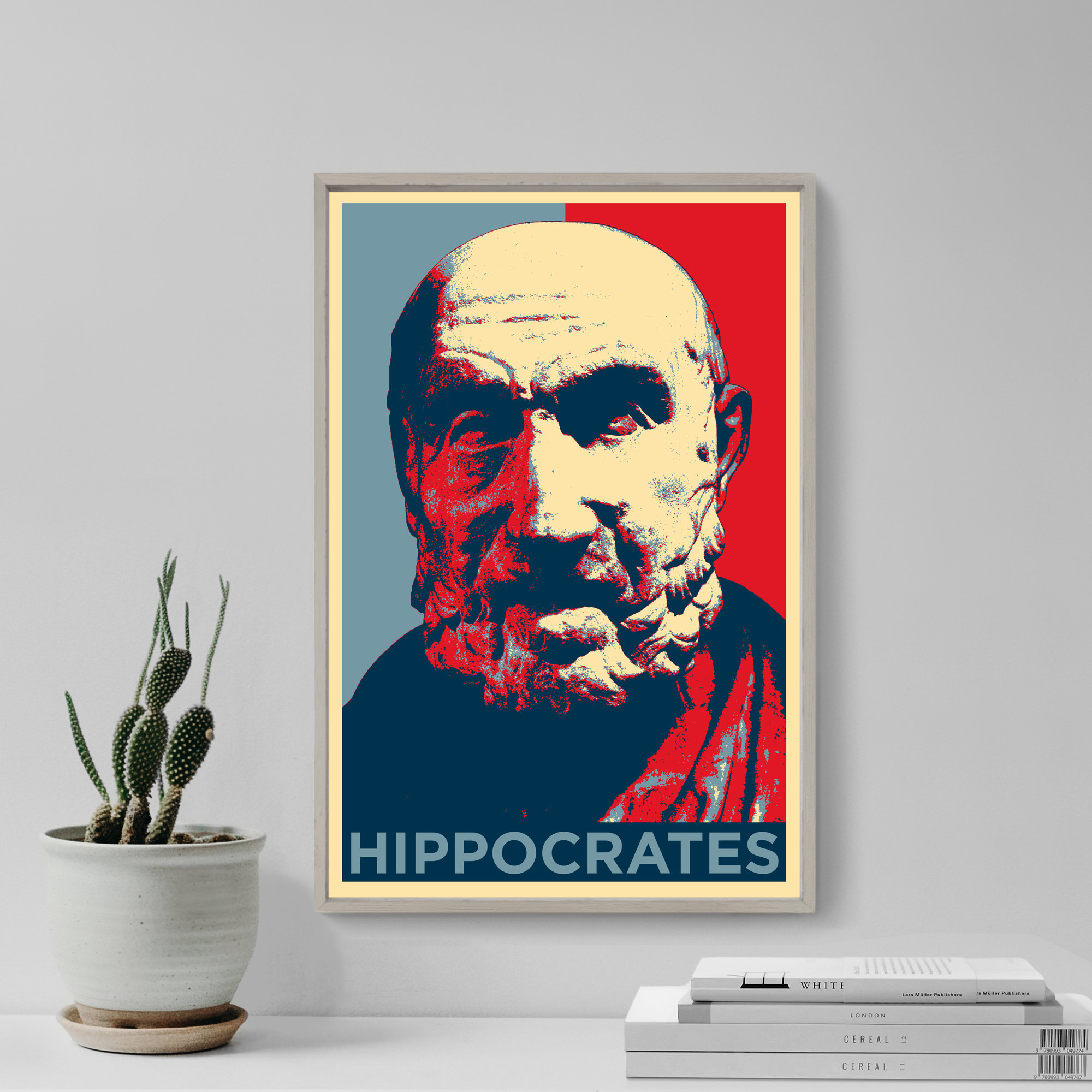 Hippocrates Original Art Print - Photo Poster Gift Home Wall Decor ...