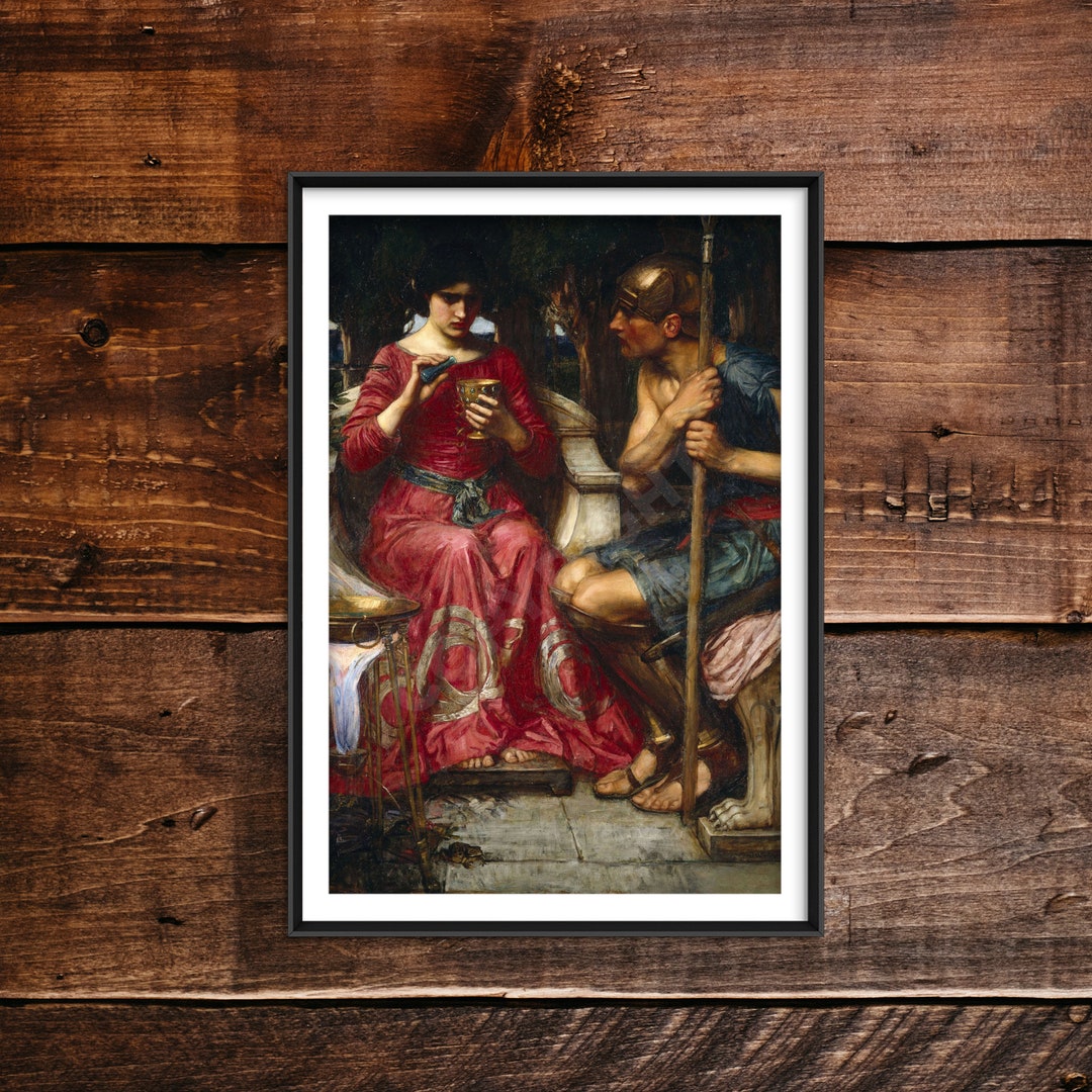 John William Waterhouse - Jason and Medea (1907) - Classic Painting ...