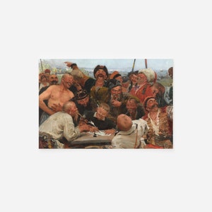 Set of Four Ilya Repin Prints - 4 Classic Paintings - Photo Poster Wall ...