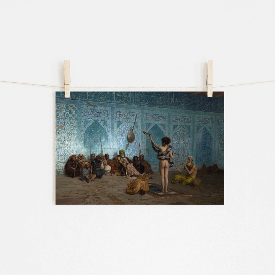 Jean-leon Gerome Snake Charmer 1879 Classic Painting - Etsy