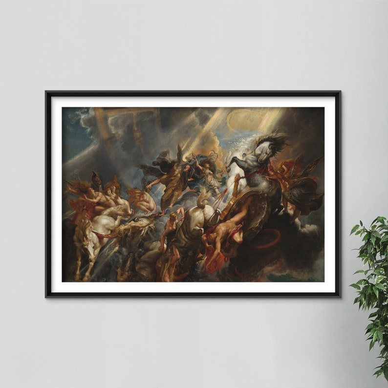Peter Paul Rubens the Fall of Phaeton 1604 Art Print - Etsy UK