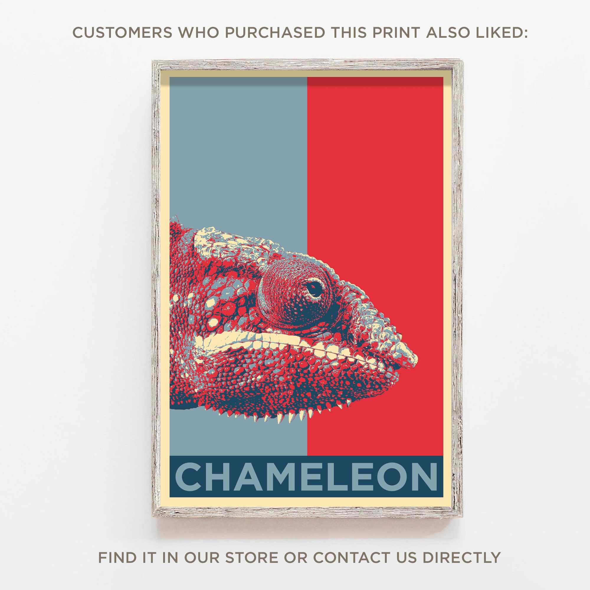 Chimp Original Art Print - Photo Poster Gift Wall Home Decor - Hope ...