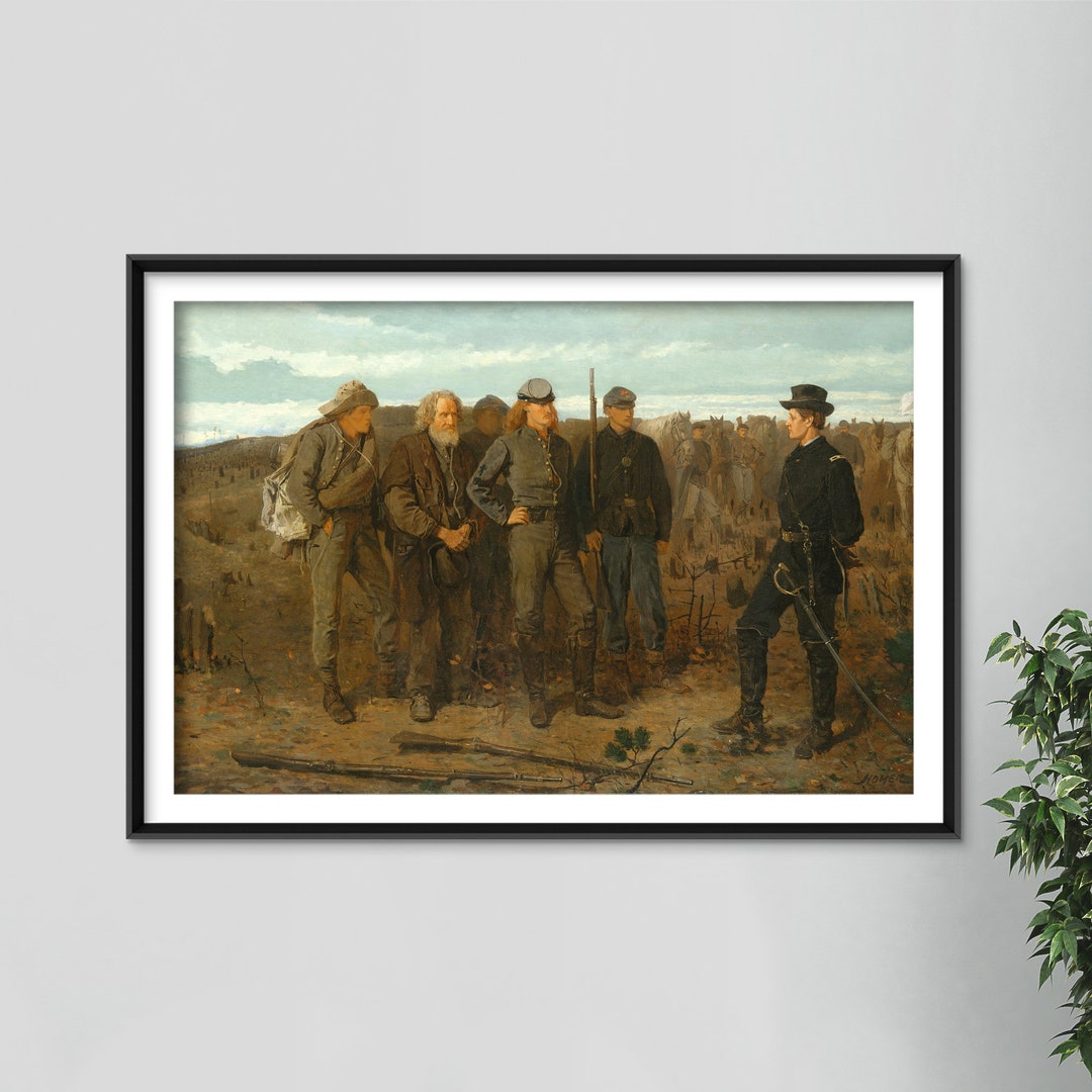 Winslow Homer - Prisoners From the Front (1866) - Classic Painting ...