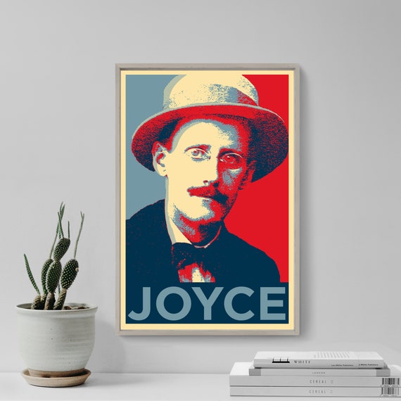 James Joyce Original Art Print Photo Poster Gift Hope | Etsy
