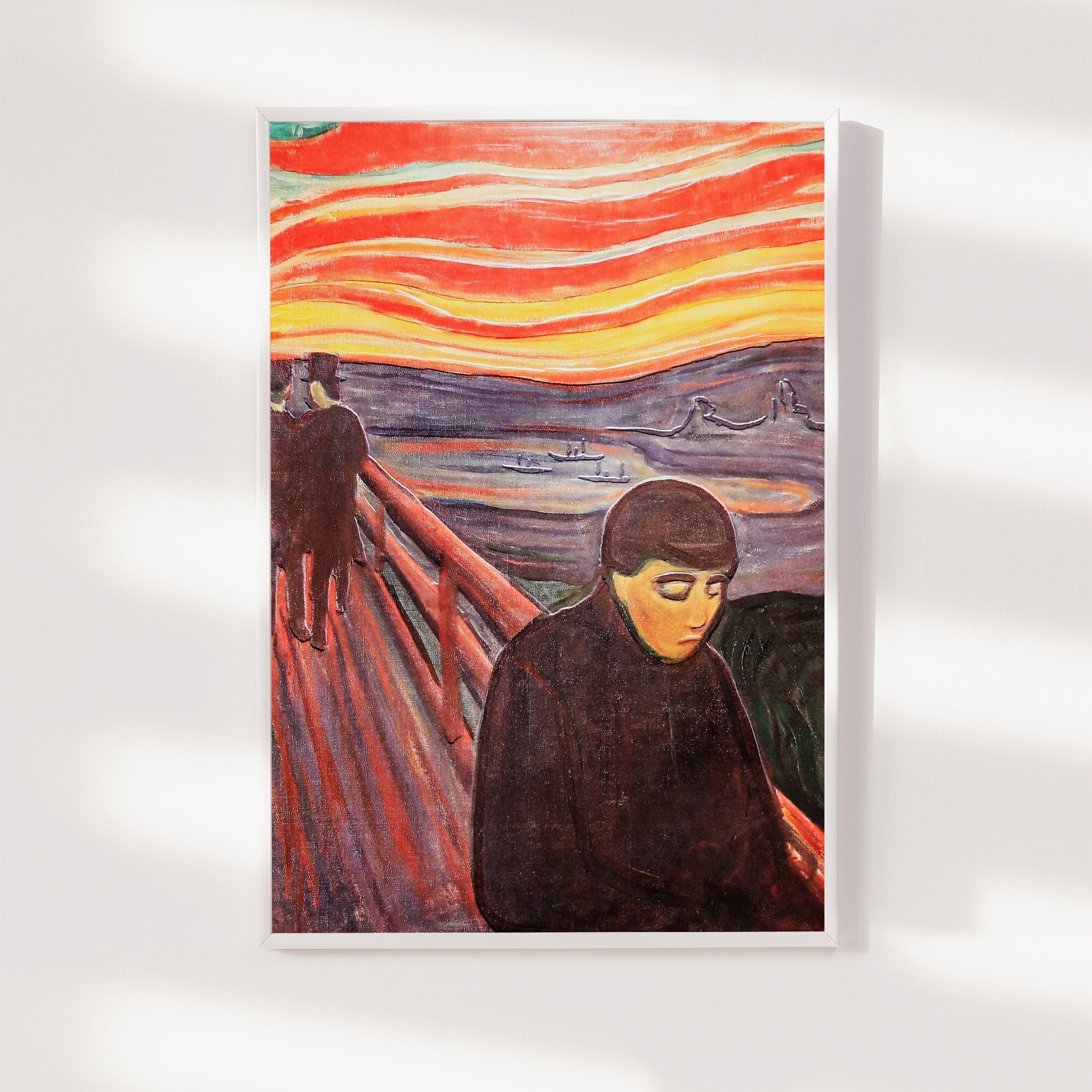 Edvard Munch Despair 1909 Painting Photo Poster Print - Etsy Australia
