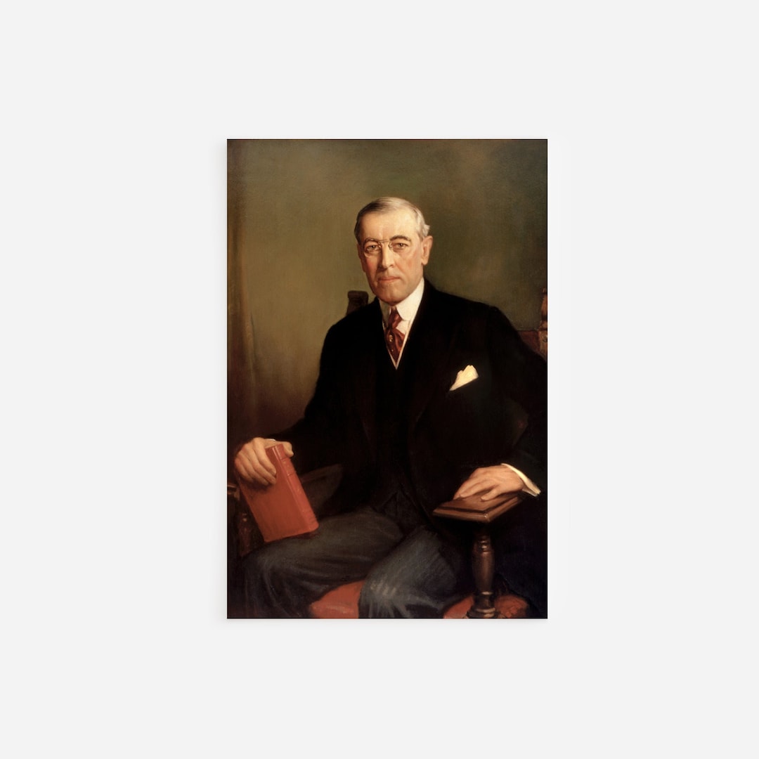 Frank Graham Cootes - Presidential Portrait of Woodrow Wilson (1913 ...