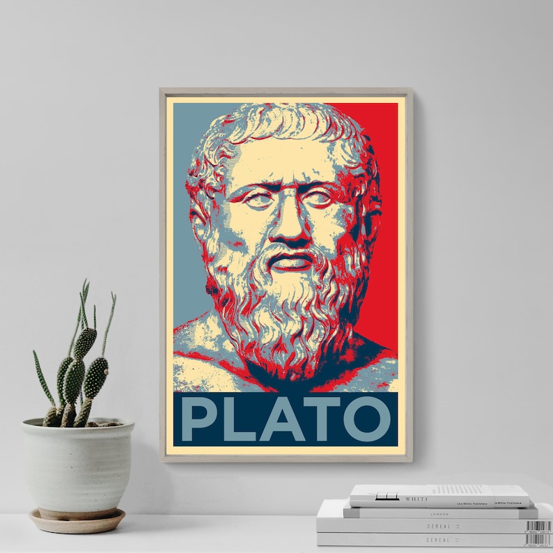 Plato Original Art Print Photo Poster Gift Home Wall Decor - Etsy
