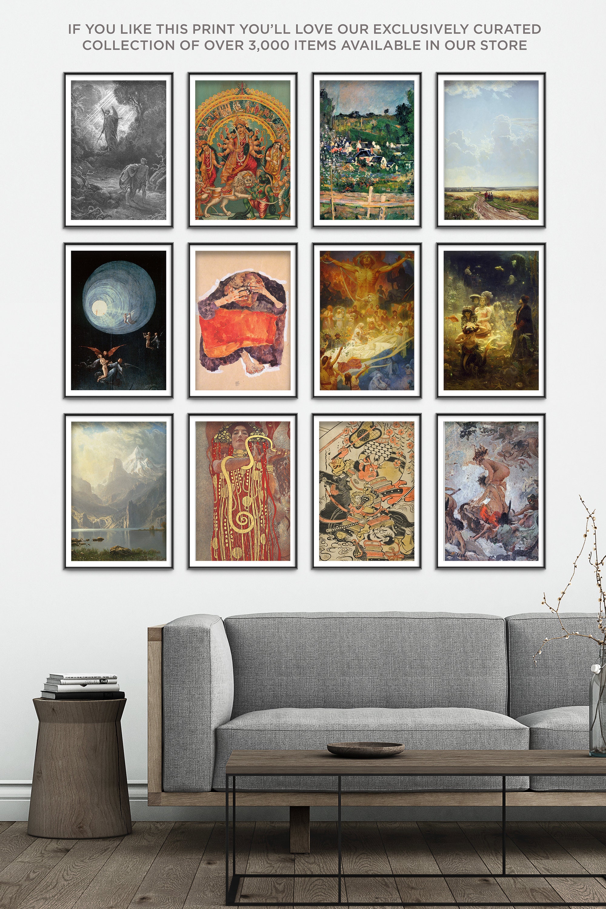 Gustave Dore Adam and Eve Are Driven Out of Eden 1866 | Etsy