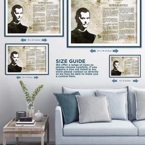 The Wisdom of Niccolo Machiavelli - Original Art Print Featuring His ...