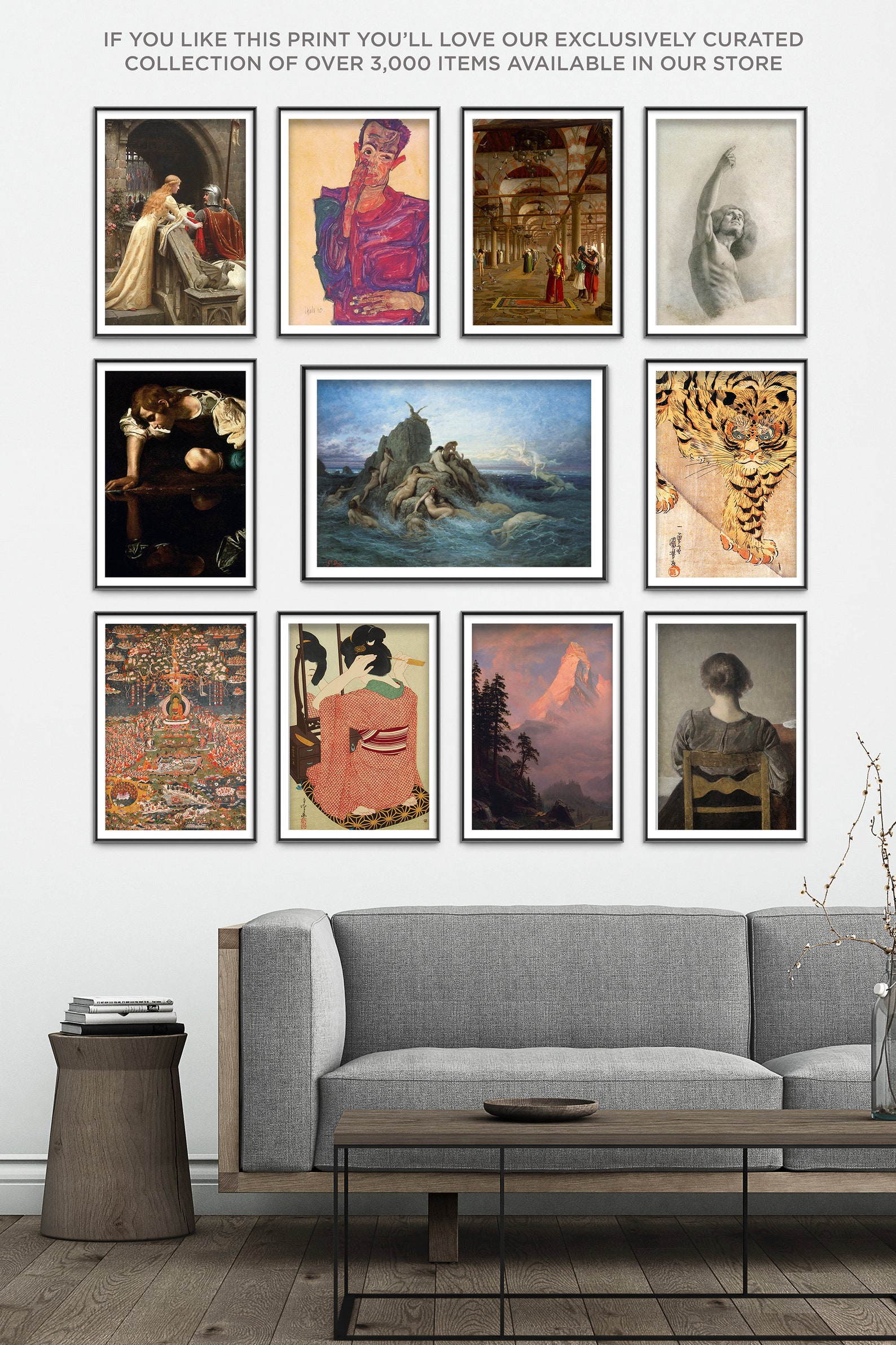 Gustave Dore Oceanides or Naiads of the Sea 1869 Drawing - Etsy Hong Kong