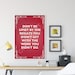 Motivational Quote Poster Don't Be Upset by the Results - Etsy
