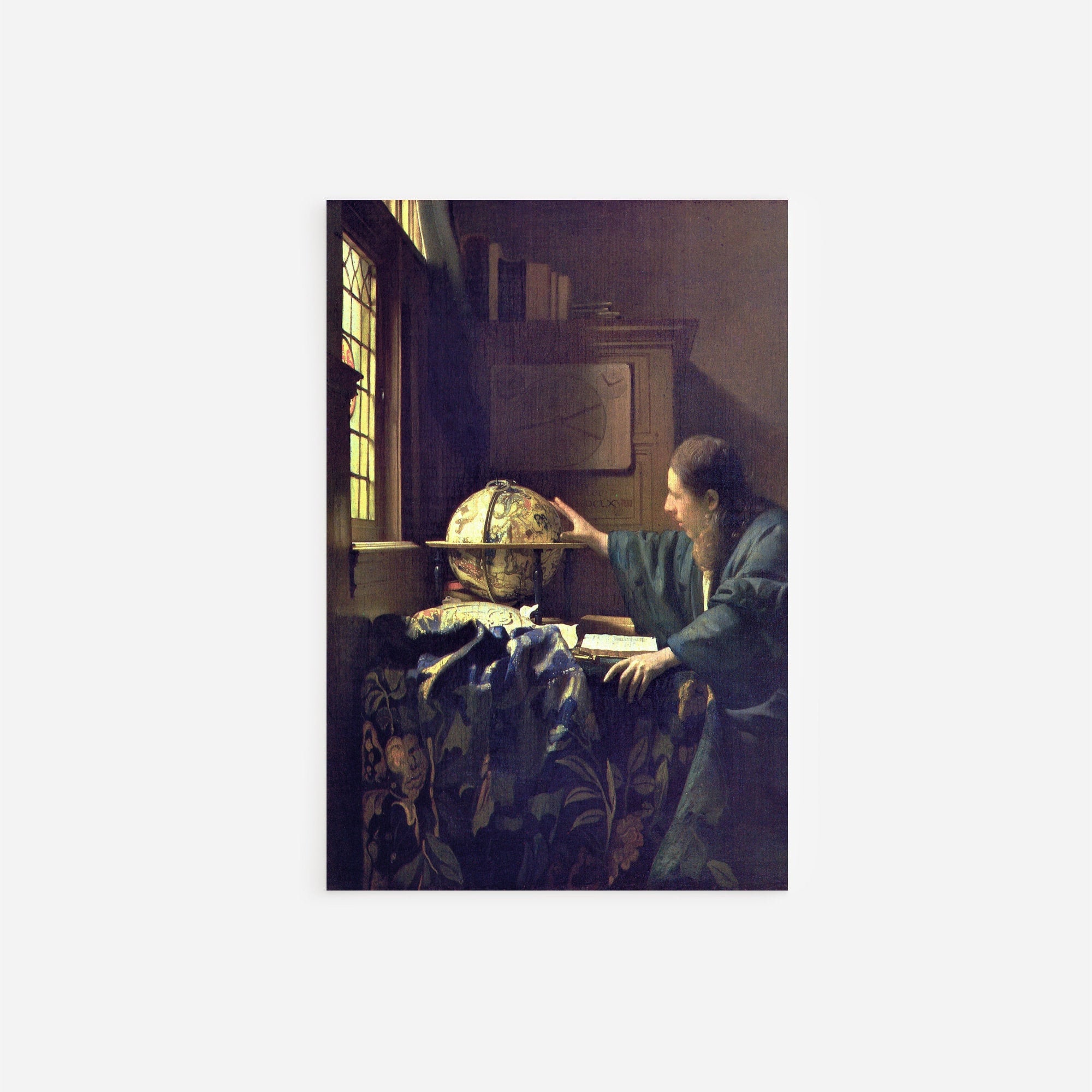 Johannes Vermeer - the Astronomer (1668) - Classic Painting Photo ...