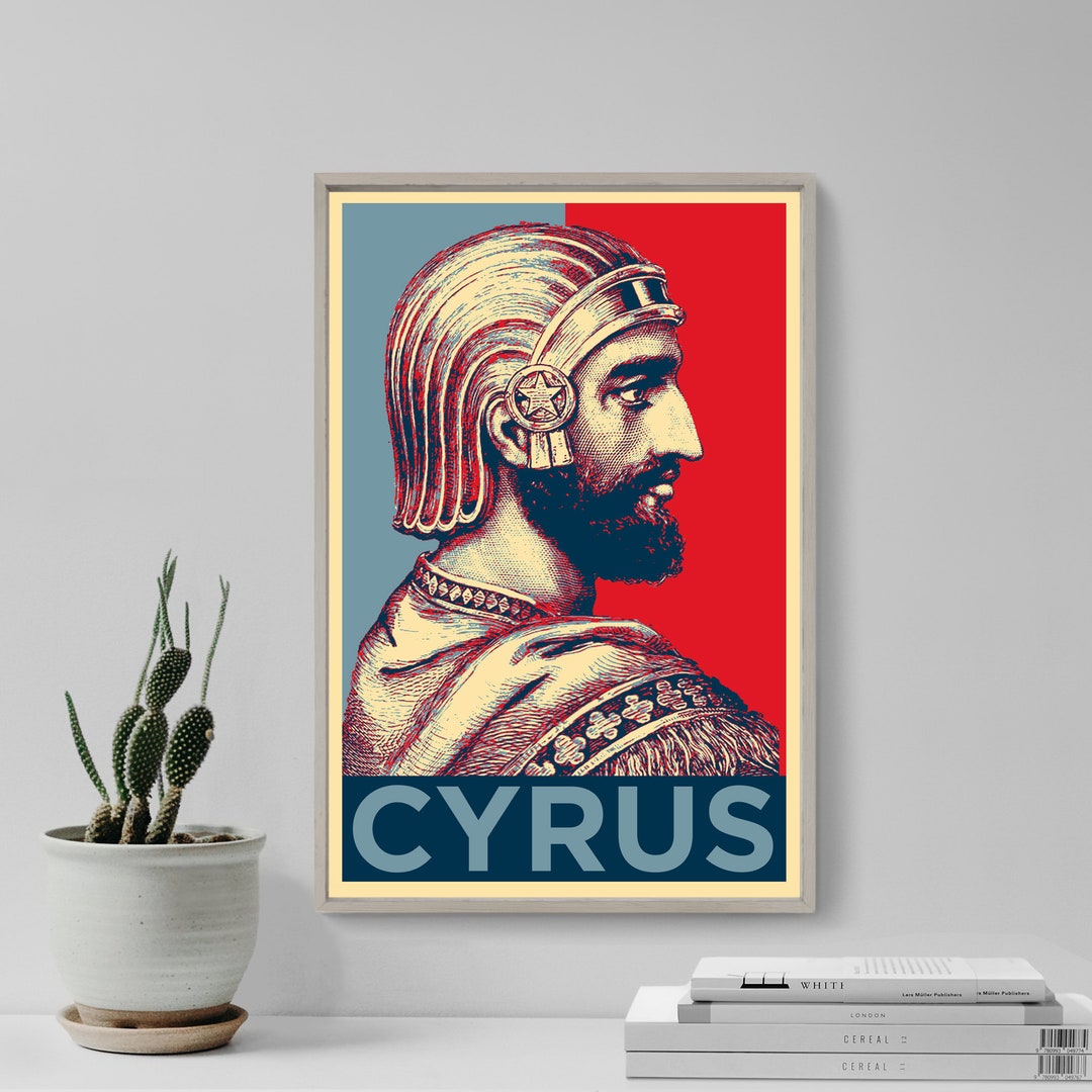 Cyrus the Great Original Art Print - Photo Poster Gift Wall Decor ...