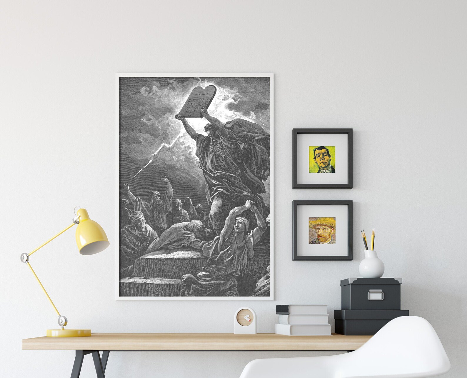 Gustave Dore Moses Breaks the Tables of the Law 1866 - Etsy