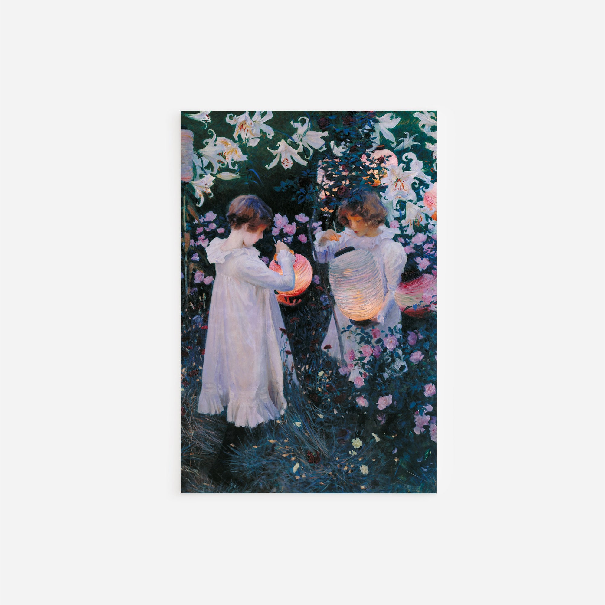 John Singer Sargent Carnation Lily / Lily Rose 1885 - Etsy UK