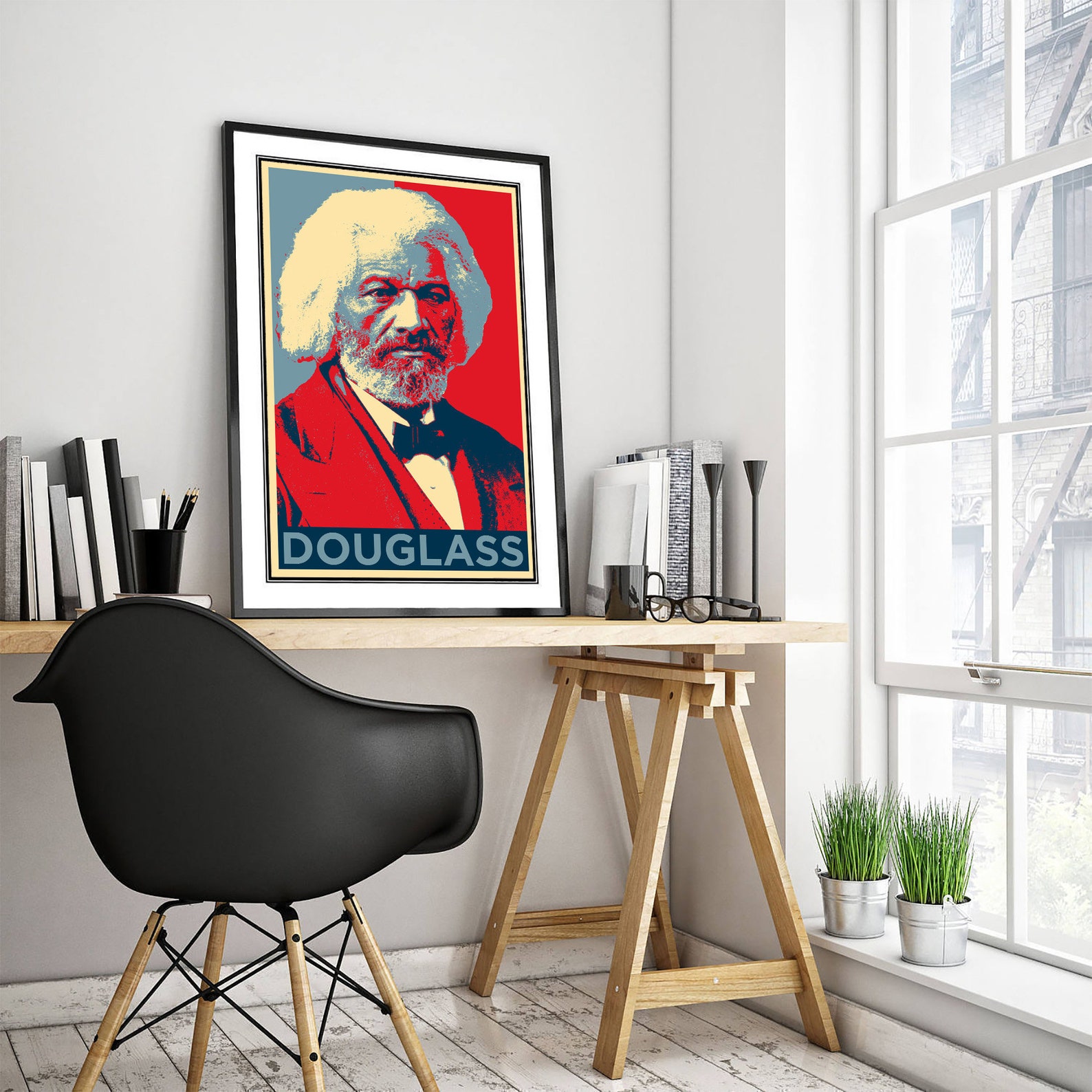 Frederick Douglass Original Art Print Photo Poster Gift Wall - Etsy