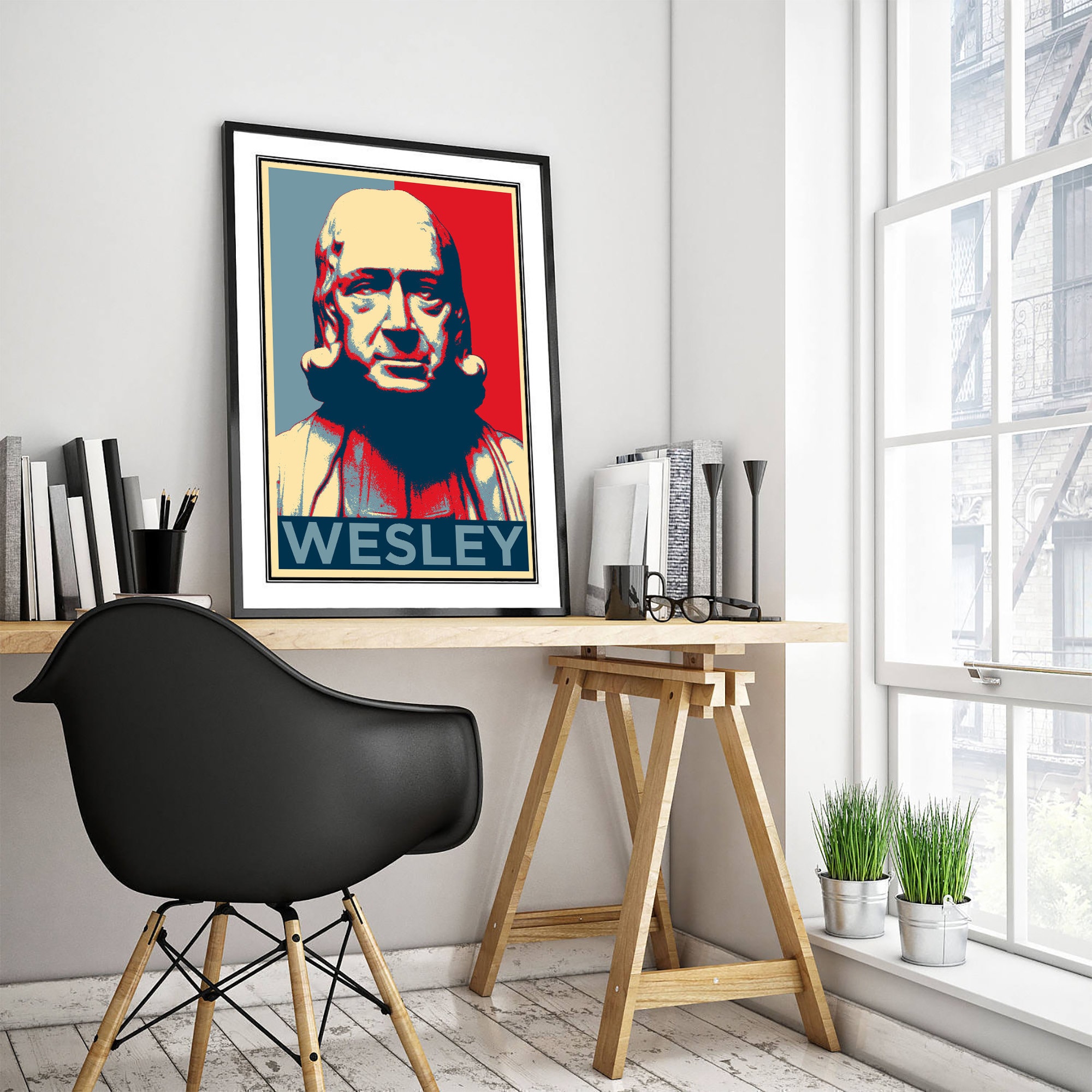 John Wesley Original Art Print Photo Poster Gift Wall Decor | Etsy UK