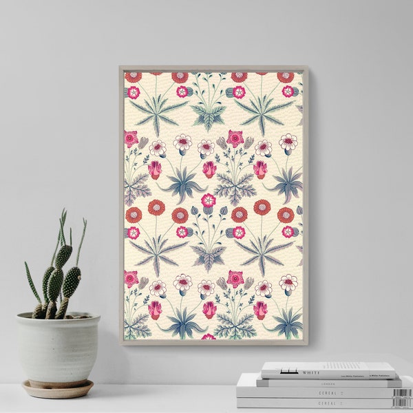William Morris Daisy Wallpaper - Etsy
