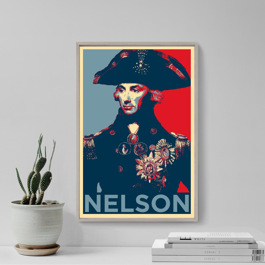 Horatio Nelson Original Art Print Photo Poster Gift Wall - Etsy