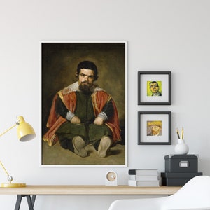 Diego Velazquez - the Dwarf Sebastian De Morra at the Court of Felipe ...
