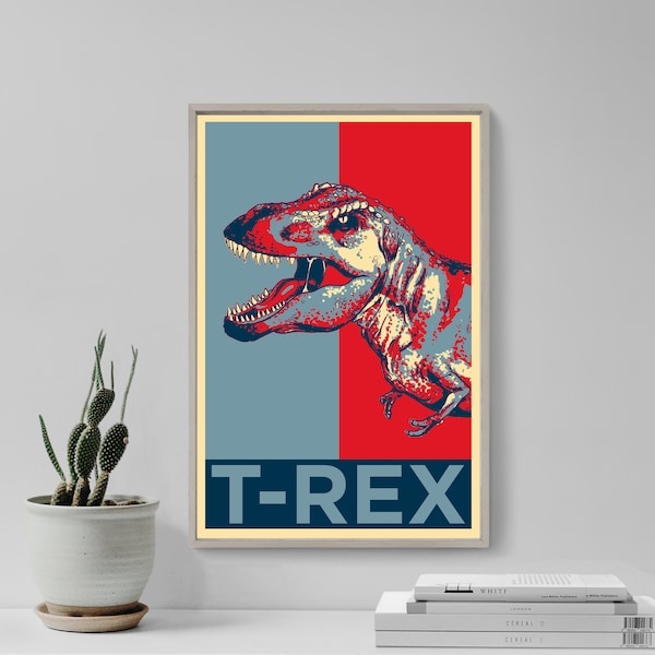 Trex Poster - Etsy