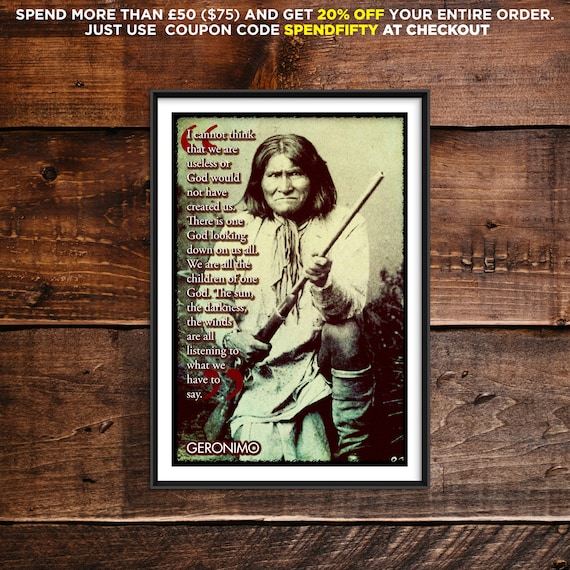 Geronimo Apache Quotes