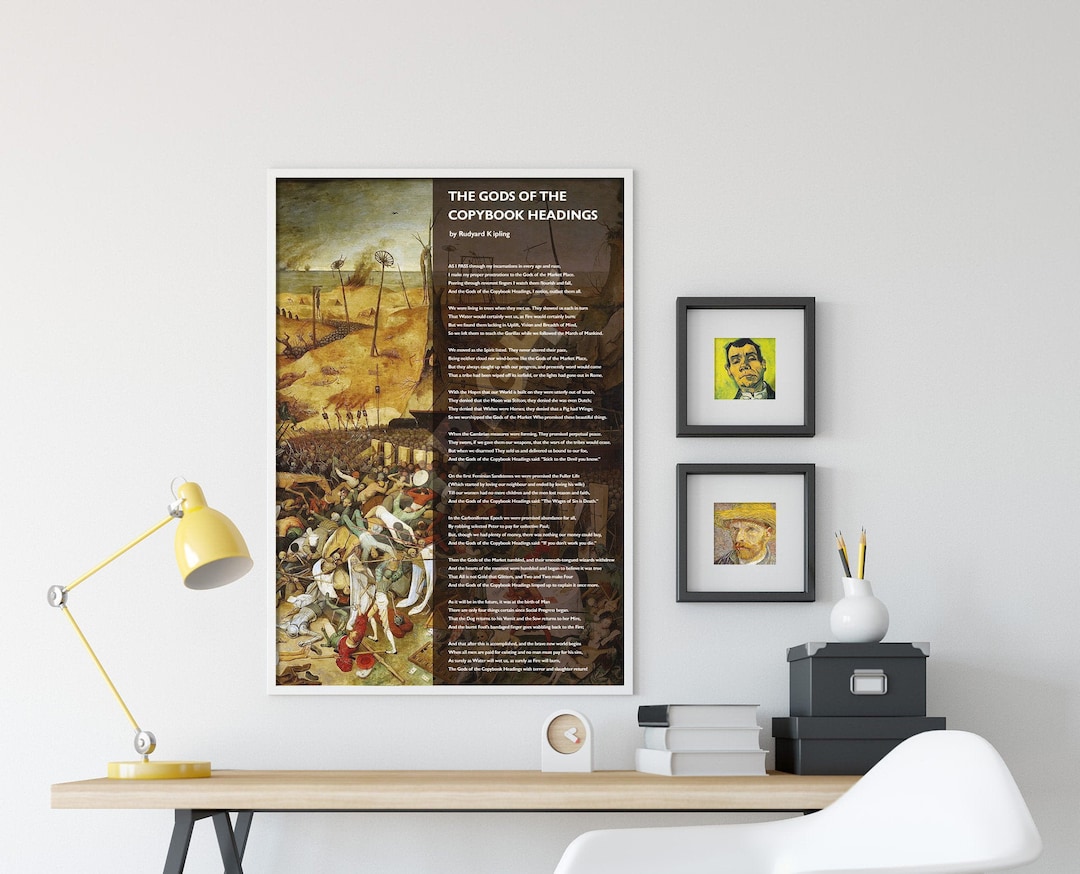 The Gods of the Copybook Headings Poem by Rudyard Kipling - Hieronymus ...