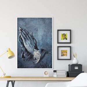 Albrecht Durer - Praying Hands (1508) - Classic Painting Photo Poster ...